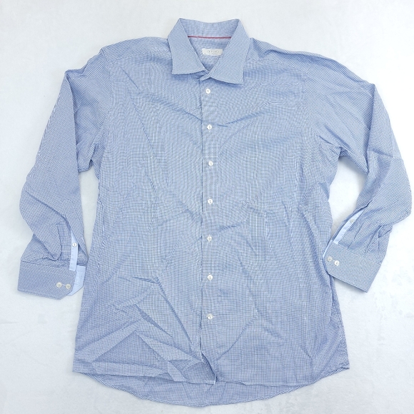 Eton | Shirts | Eton Contemporary Mens Slim Spread Collar Dress Shirt ...
